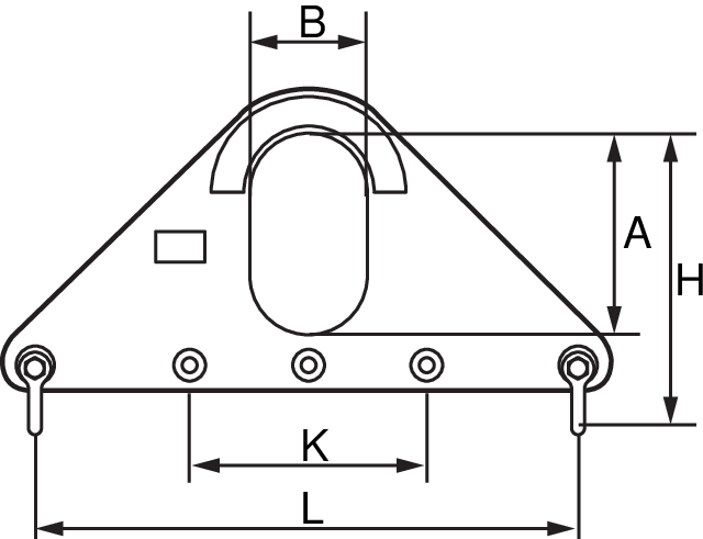 Lifting Triangle, painted triangle | Traction Levage