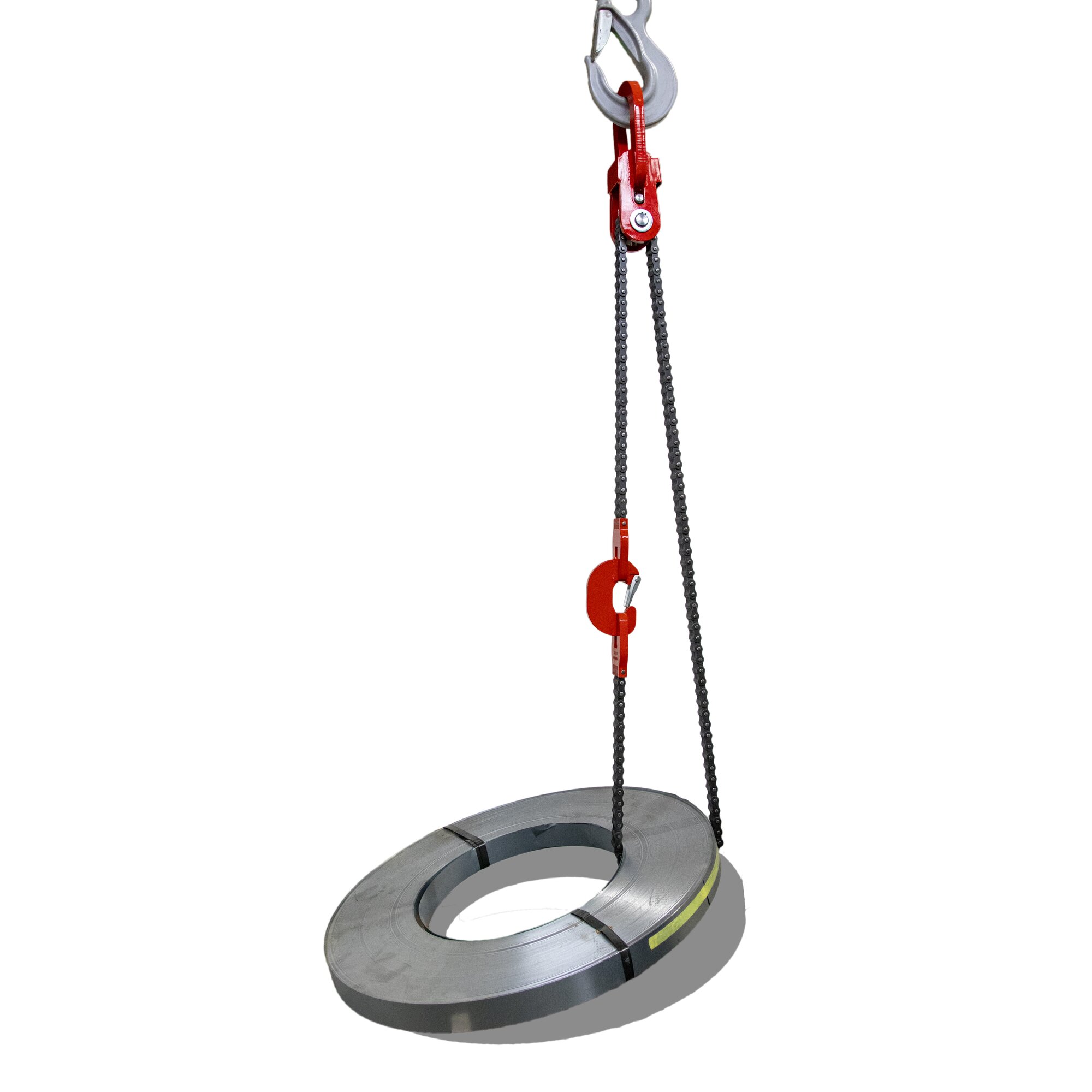 Système de retournement à chaîne à rouleaux | Traction Levage