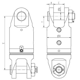 Heavy Duty Swivel Jaw-Jaw | Traction Levage