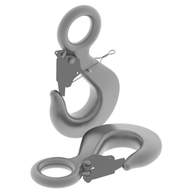 GN HK2E Eye Hook ROV with Enlarged Eye and Latch | Traction Levage