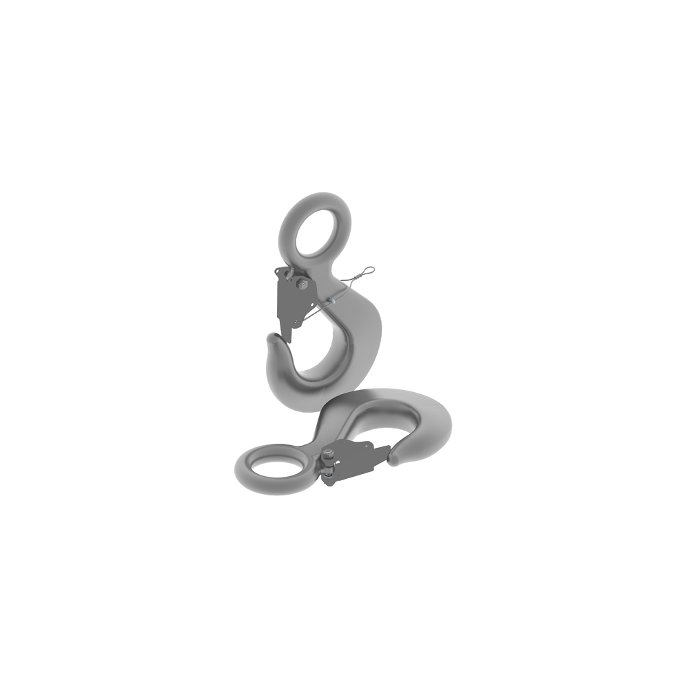 GN HK2E Eye Hook ROV with Enlarged Eye and Latch | Traction Levage