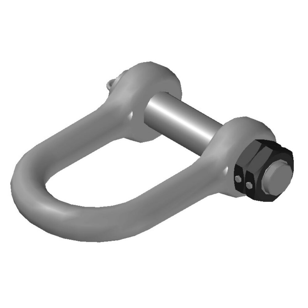 GN H11 Heavy Duty Double Nut Shackle | Traction Levage