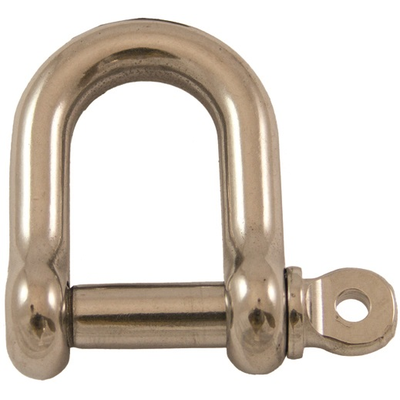 D shackle stainless steel | Traction Levage