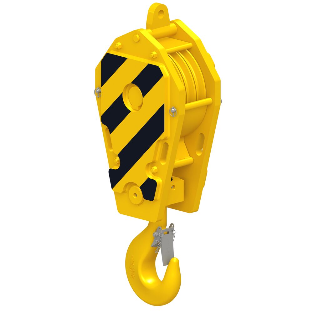 Fast Reeve Crane Blocks 3 sheave | Traction Levage