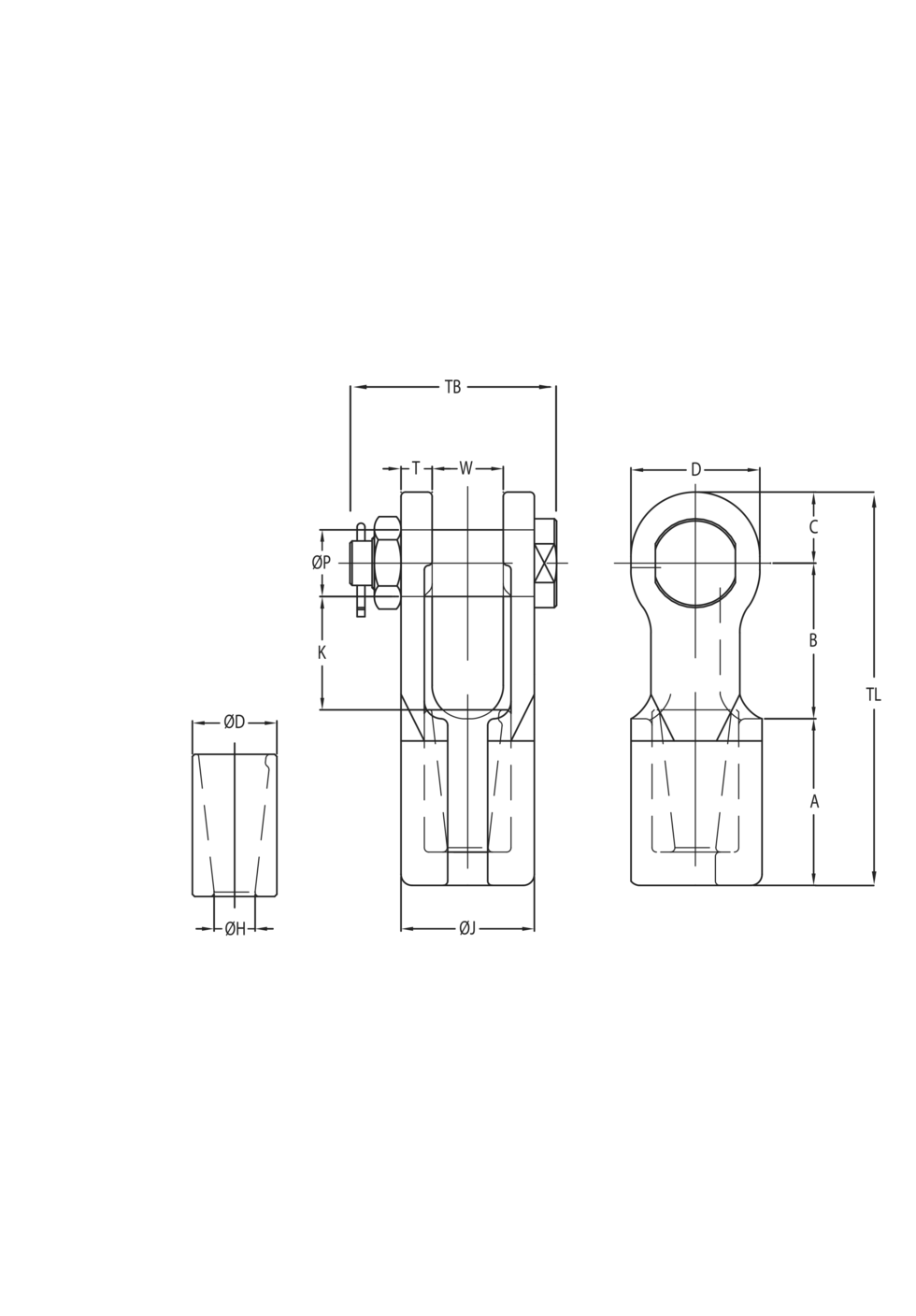 Fast Connector Socket with bolt | Traction Levage