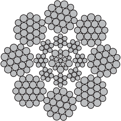 DRAKO 250T Steel Wire Rope | Traction Levage