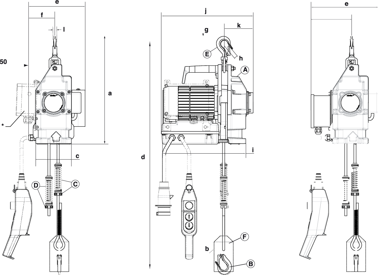 Treuil électrique - Traction Levage