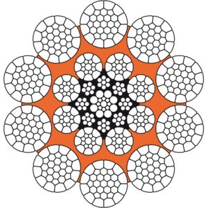 Complast 9 galvanized steel cable | Traction Levage