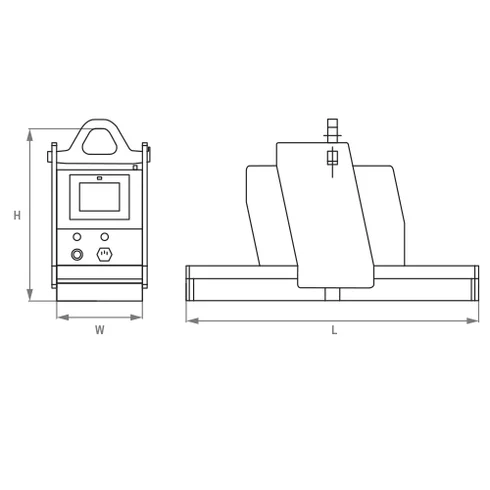 Lifting Magnet BM with remote control | Traction Levage