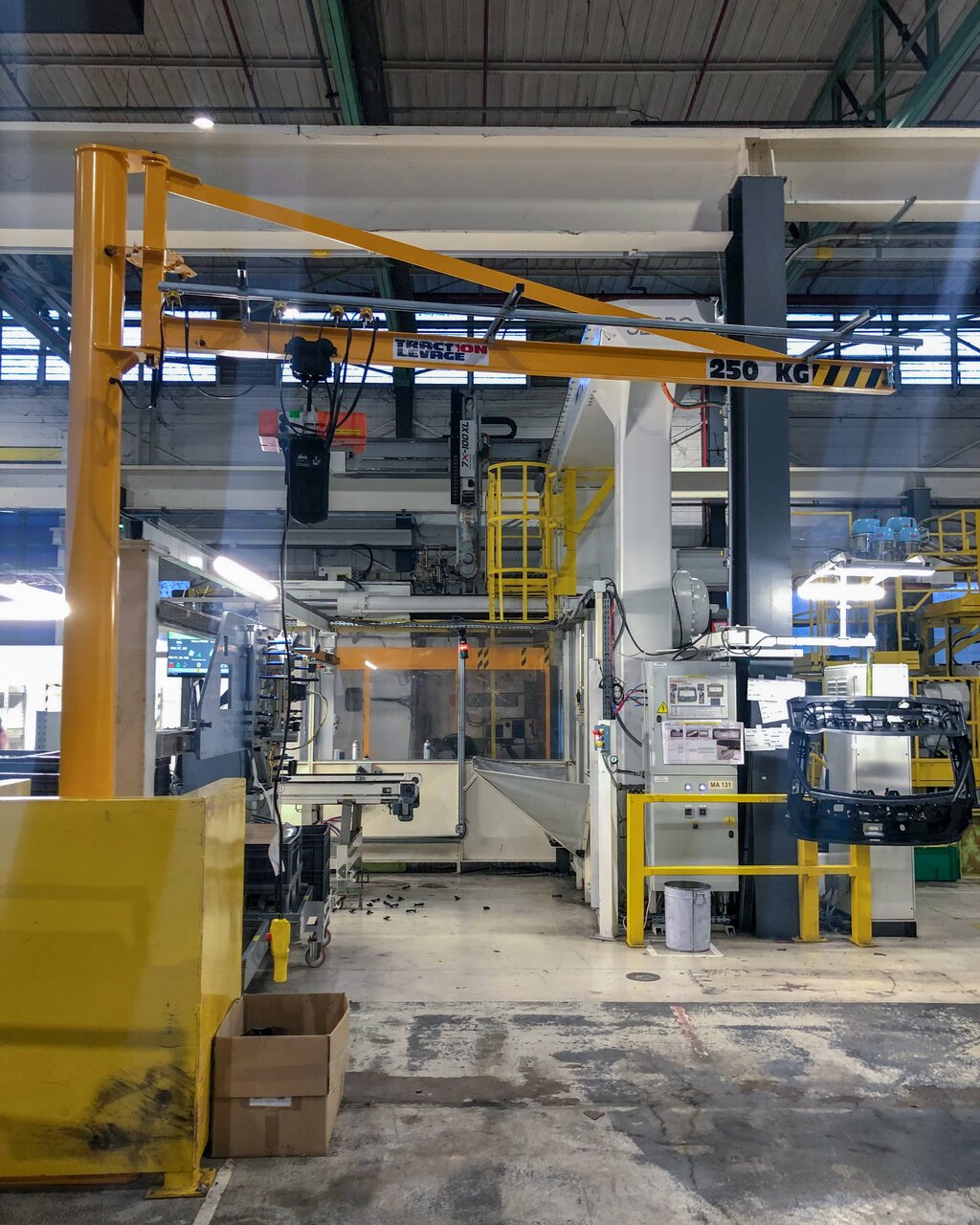 Installation of a jib crane | Traction Levage
